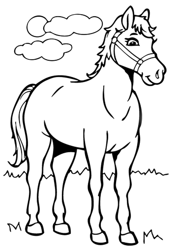 Horse Coloring Games - ColoringGames.Net