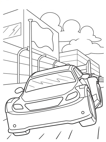 Car Coloring Games - ColoringGames.Net