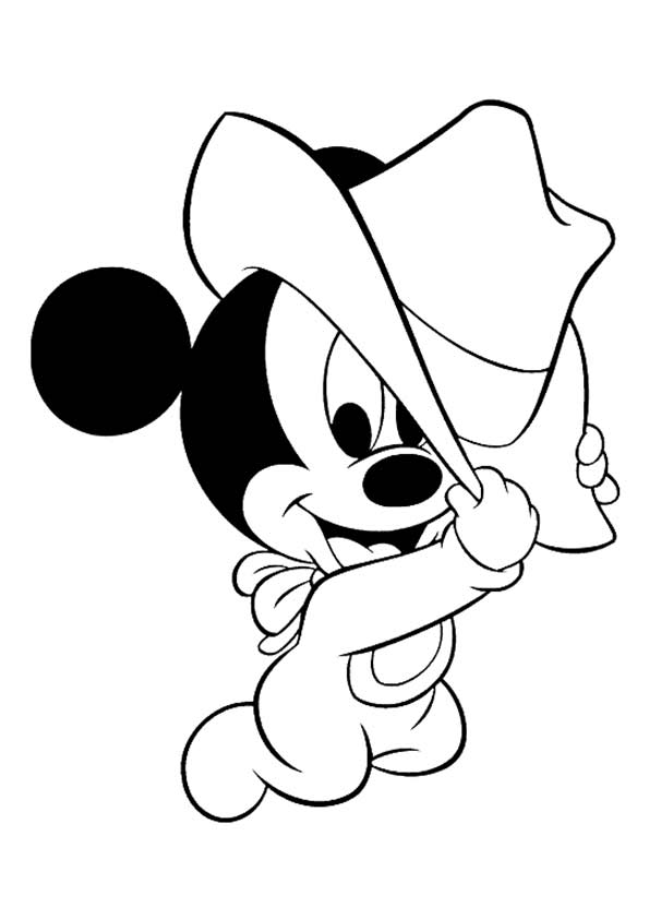 Happy Mickey Mouse Coloring - Play Free Coloring Game Online
