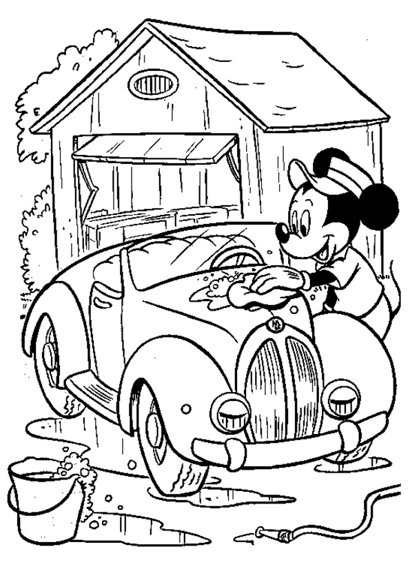 Mickey Mouse Coloring Games - ColoringGames.Net