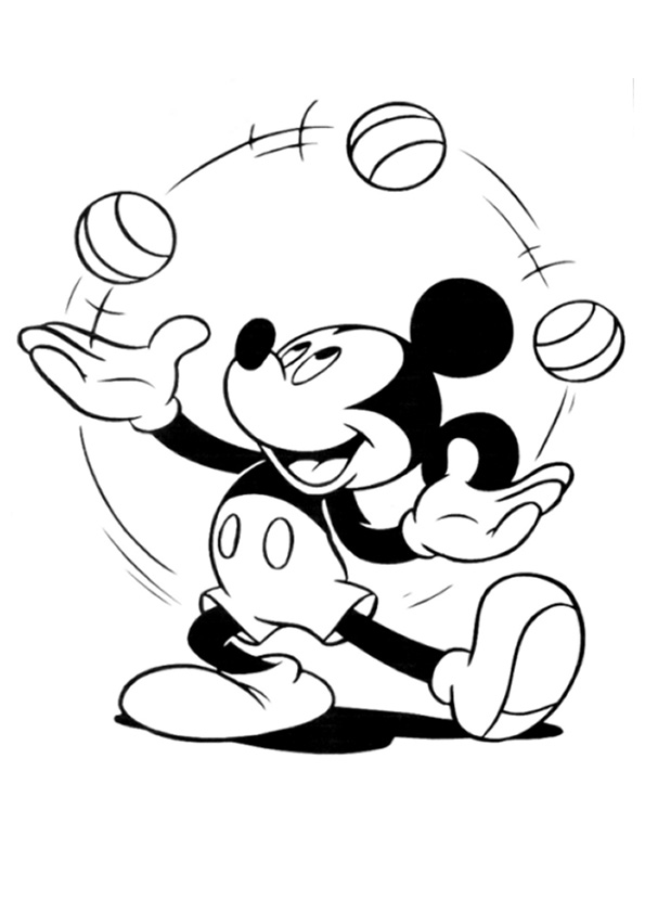 Mickey Mouse Coloring Games - ColoringGames.Net