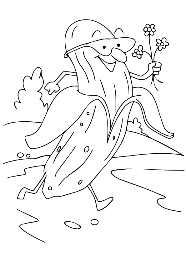 Three Bananas Coloring - Play Free Coloring Game Online