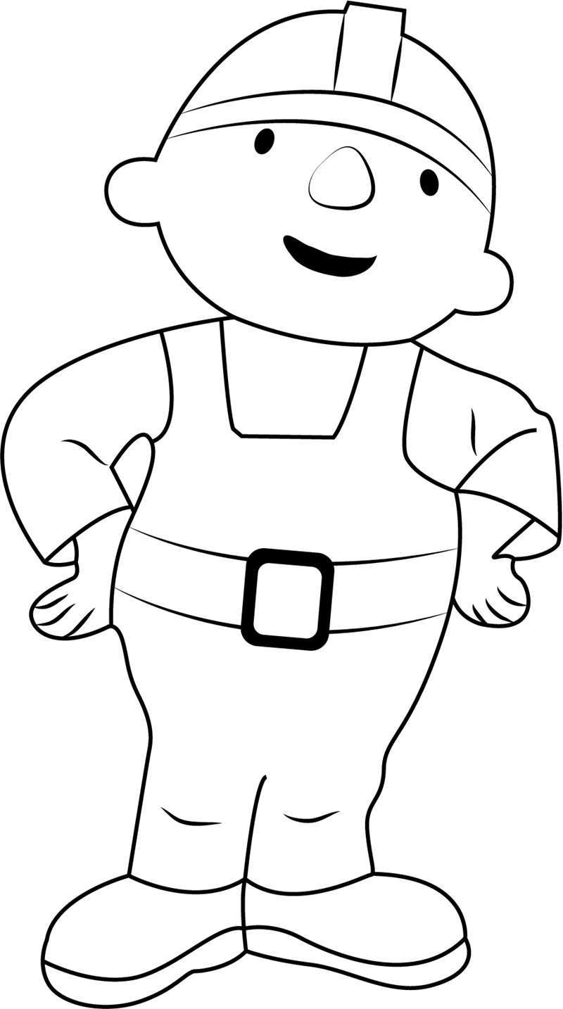 Bob Smiling Coloring - Play Free Coloring Game Online