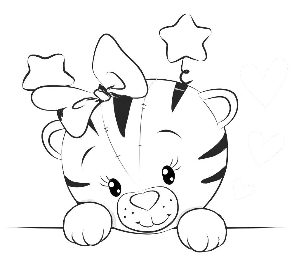 Tiger Coloring Games - ColoringGames.Net