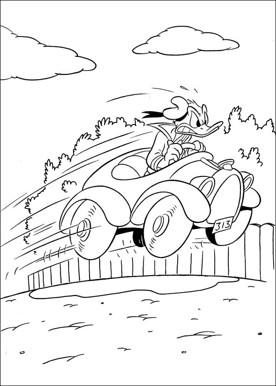Donald Duck Coloring Games - ColoringGames.Net