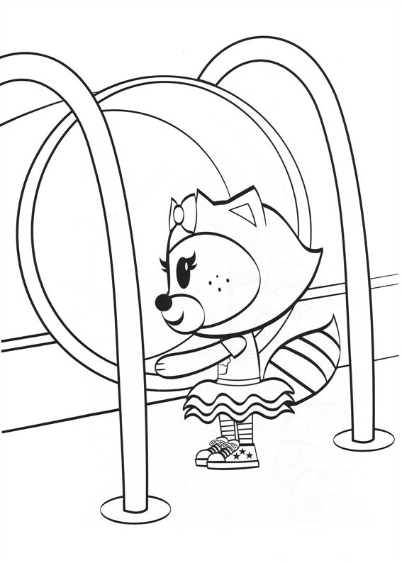 Sheree From Julius Jr. Coloring - Play Free Coloring Game Online