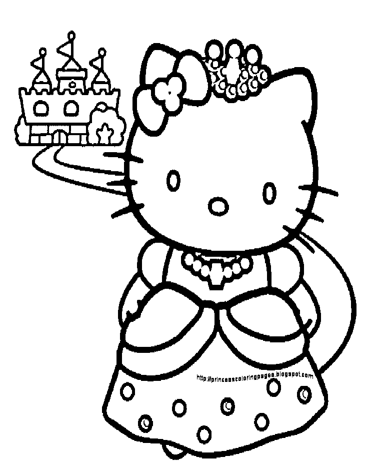 Hello Kitty Coloring Games - ColoringGames.Net