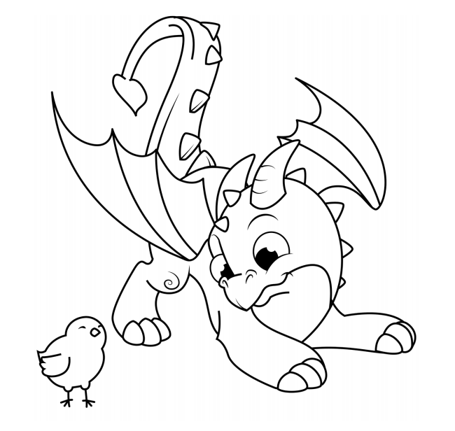 Dragon Coloring Games - ColoringGames.Net