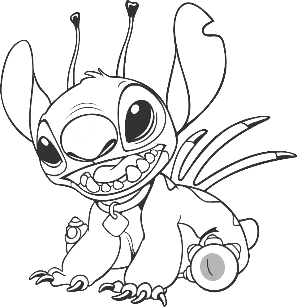 Lilo & Stitch Coloring Games - ColoringGames.Net