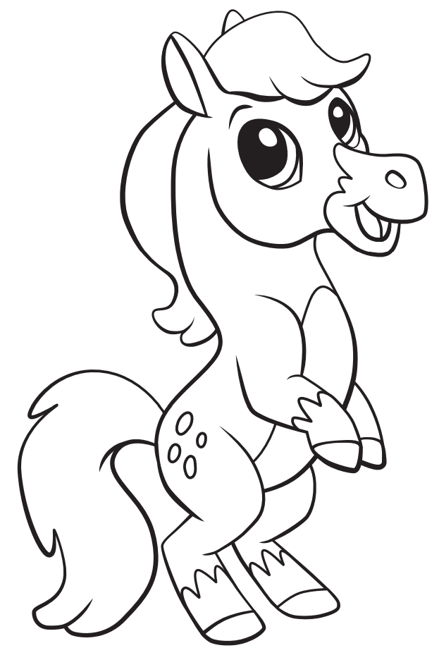 Horse Coloring Games - ColoringGames.Net