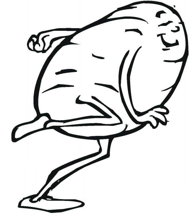 Potato Running Coloring - Play Free Coloring Game Online