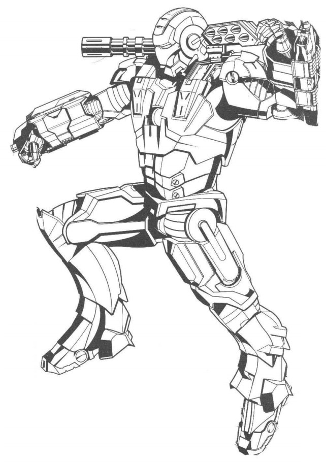 Iron Man Coloring Games - ColoringGames.Net