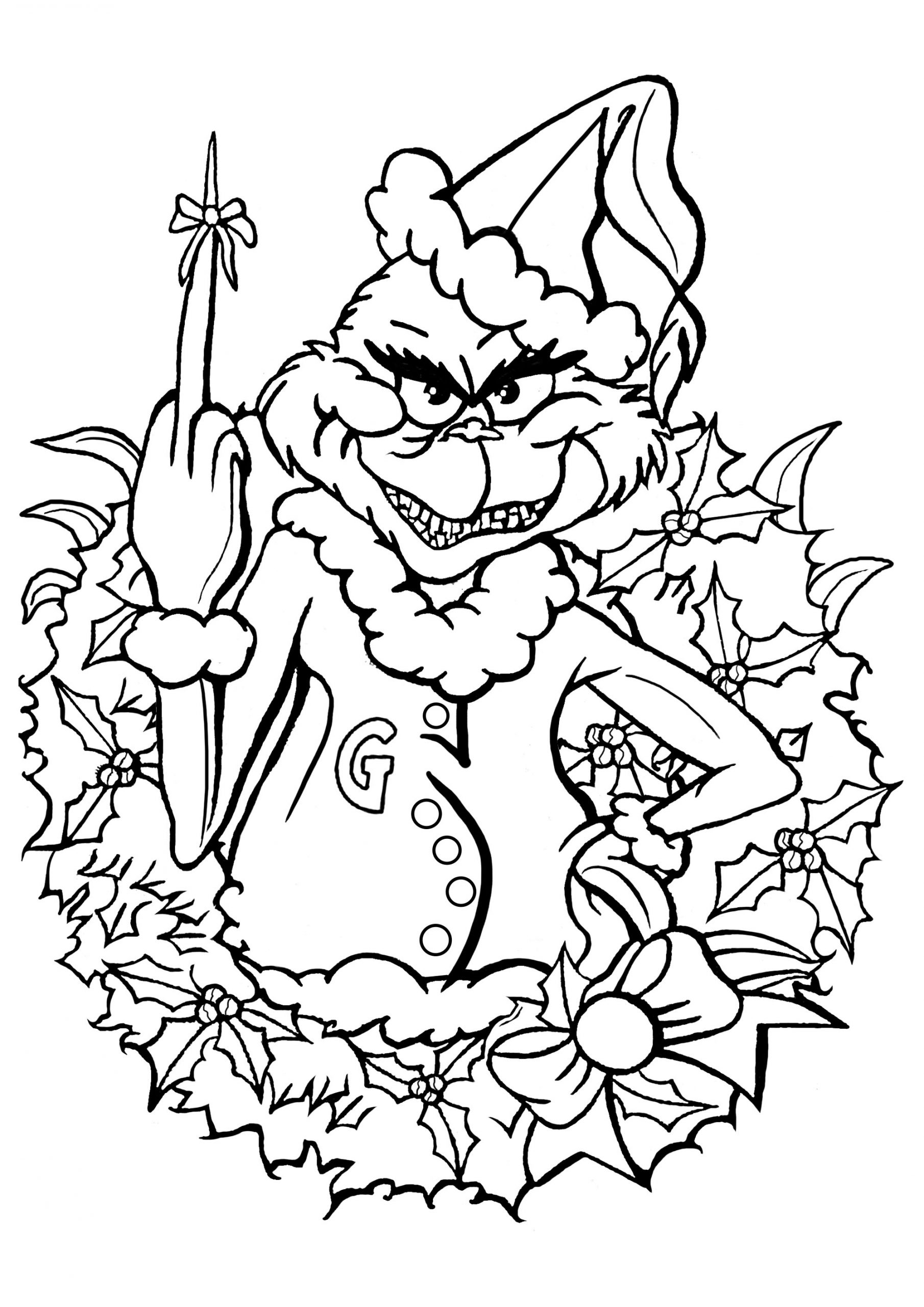 Grinch Coloring Games - ColoringGames.Net