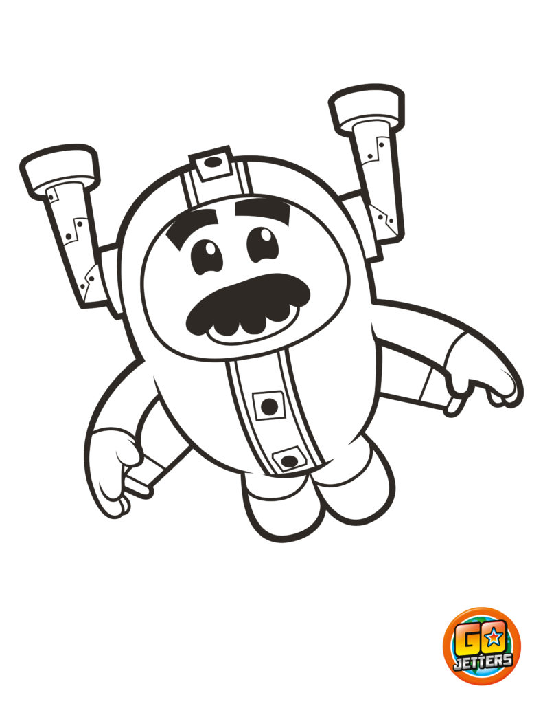 Go Jetters Coloring Games - ColoringGames.Net