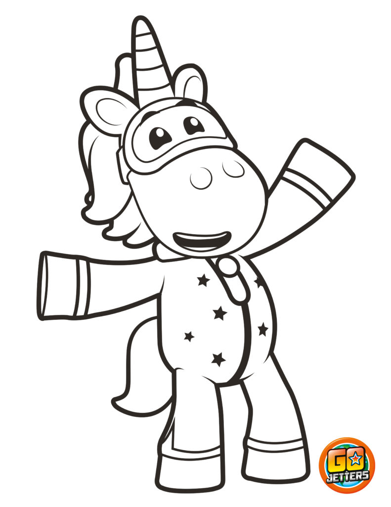 Go Jetters Coloring Games - ColoringGames.Net