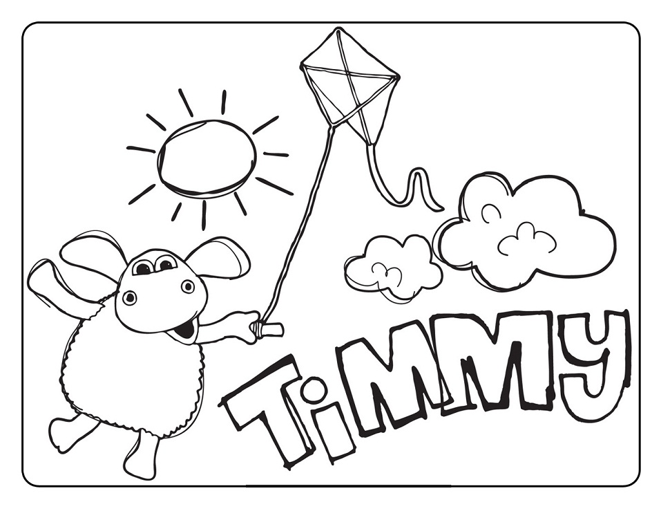Timmy Time Coloring Games - ColoringGames.Net