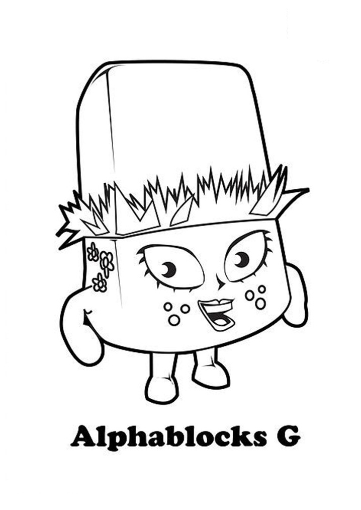 Alphablocks Coloring Games - ColoringGames.Net