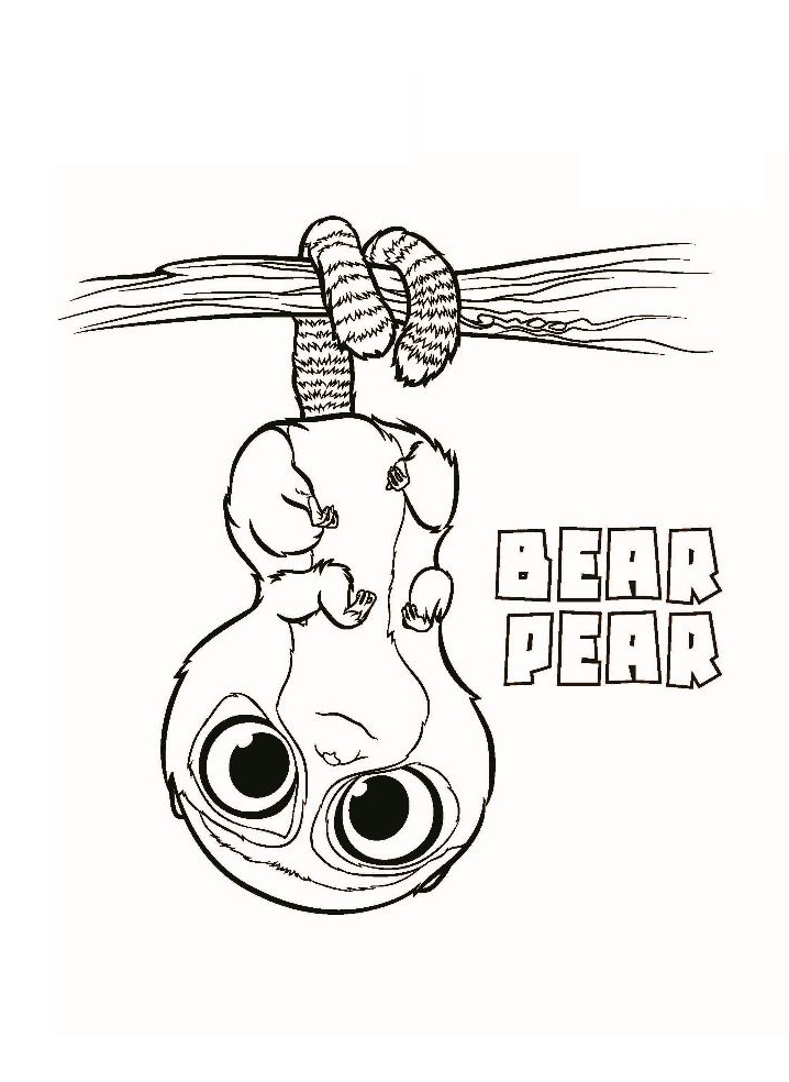 Punch Monkey Coloring - Play Free Coloring Game Online