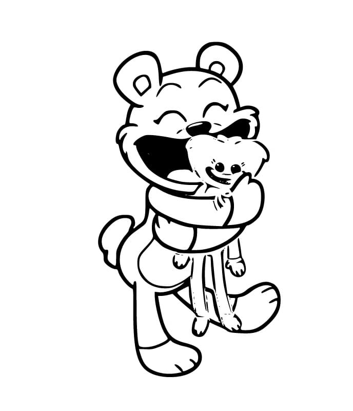Bobby BearHug Smiling Critters Coloring - Play Free Coloring Game Online Bobby BearHug Smiling Critters Coloring - Play Free Coloring Game Online