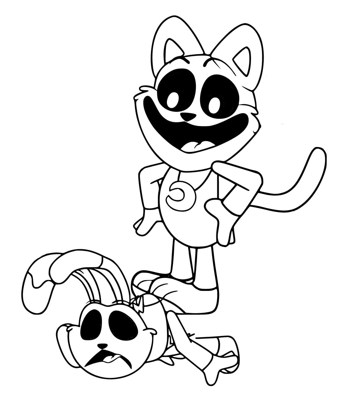 Catnap Coloring Games - ColoringGames.Net Catnap Coloring Games - ColoringGames.Net