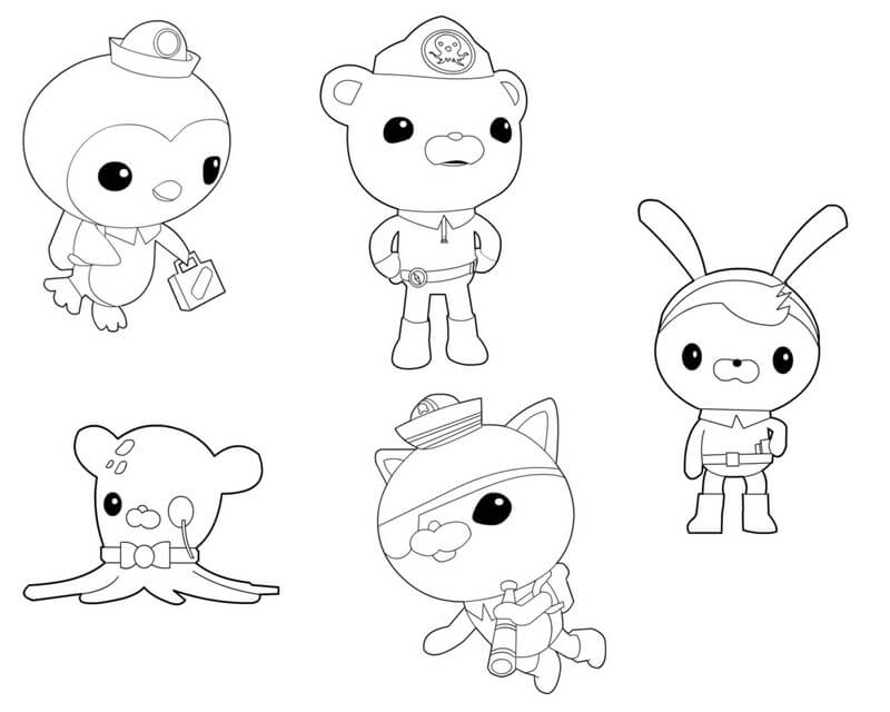 Octonauts Coloring Games ColoringGames Net Octonauts Coloring Games ColoringGames Net