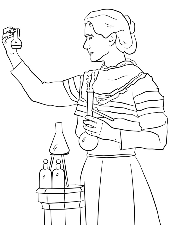 Marie Curie 3 Coloring - Play Free Coloring Game Online Marie Curie 3 Coloring - Play Free Coloring Game Online