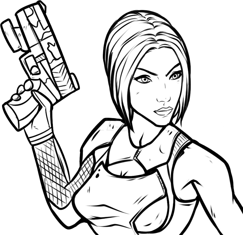 Psycho from Borderlands Coloring - Play Free Coloring Game Online Psycho from Borderlands Coloring - Play Free Coloring Game Online