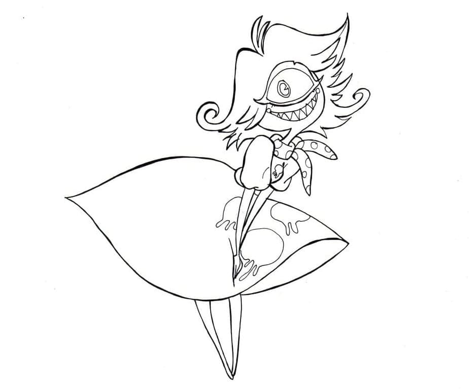 Niffty Hazbin Hotel Coloring - Play Free Coloring Game Online Niffty Hazbin Hotel Coloring - Play Free Coloring Game Online