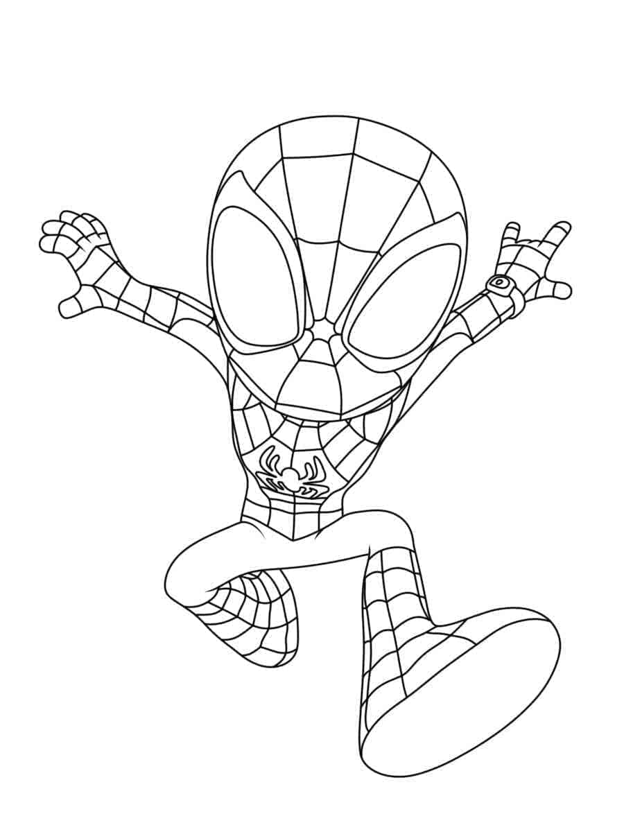 Spidey and His Amazing Friends Coloring Games - ColoringGames.Net Spidey and His Amazing Friends Coloring Games - ColoringGames.Net