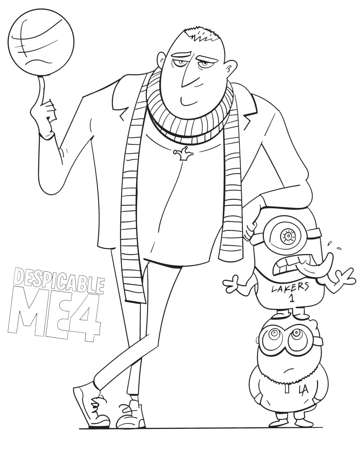 Despicable Me 4 Coloring Games - ColoringGames.Net Despicable Me 4 Coloring Games - ColoringGames.Net