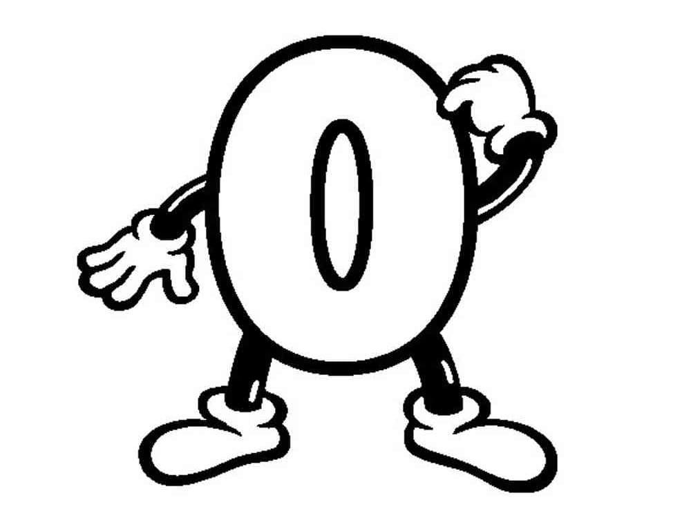 Animated Number 0 Coloring - Play Free Coloring Game Online
