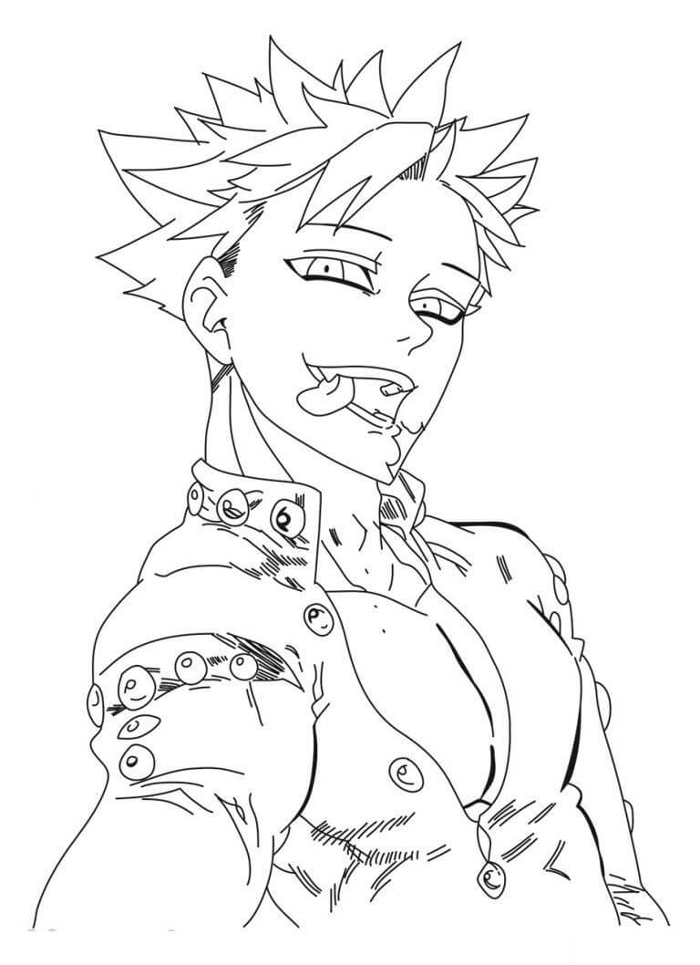 Smiling Ban Coloring - Play Free Coloring Game Online