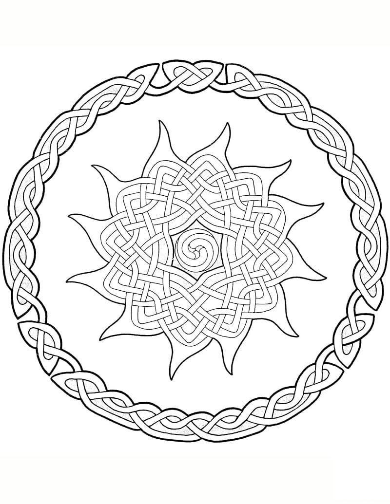 Celtic Art Coloring Games - ColoringGames.Net