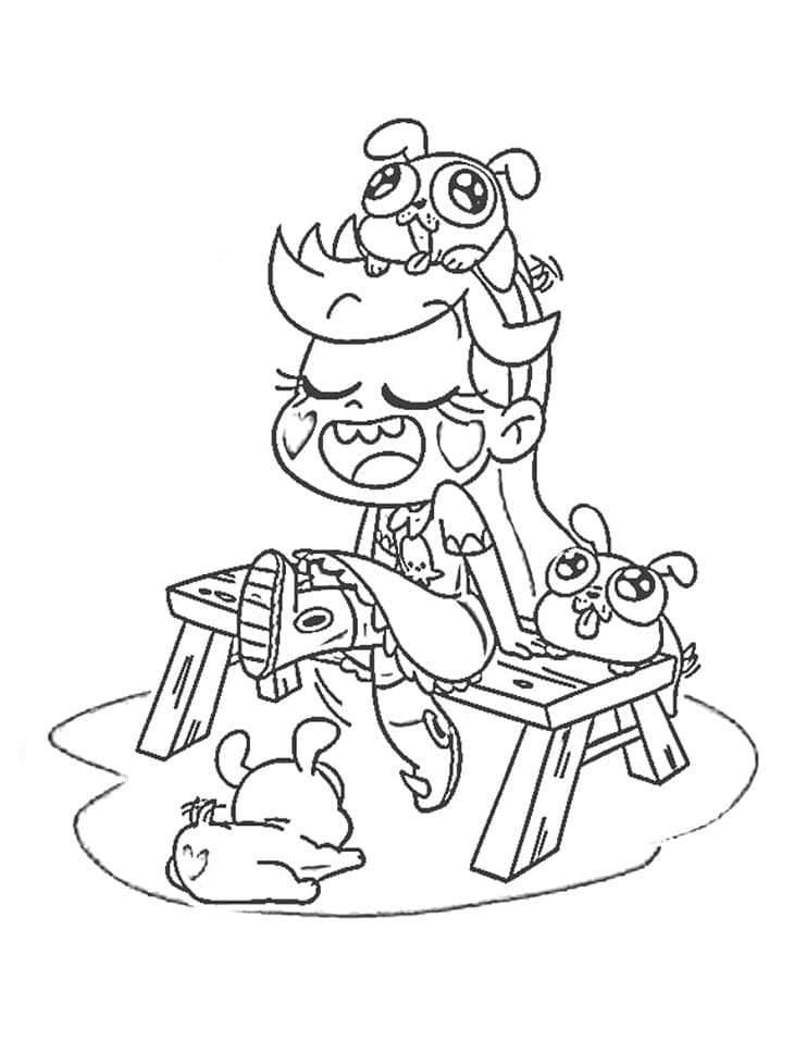 Star Vs The Forces Of Evil Coloring Games - ColoringGames.Net
