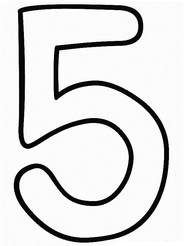 Number 5 Coloring Games - ColoringGames.Net