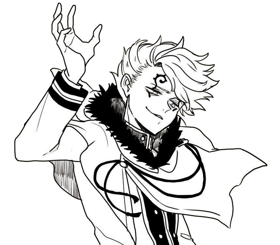 Asta from Black Clover Coloring - Play Free Coloring Game Online