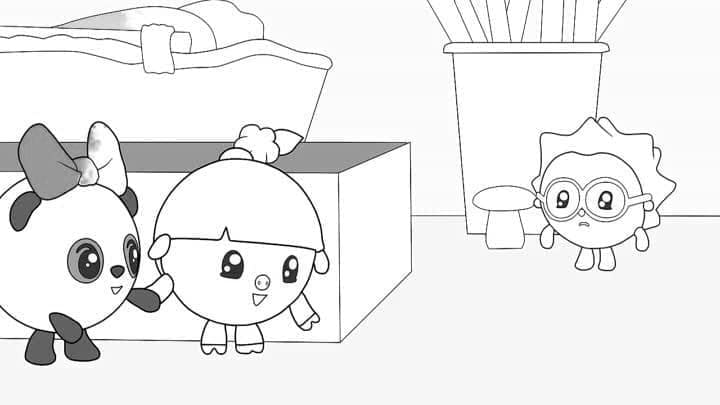 BabyRiki's Characters Coloring - Play Free Coloring Game Online