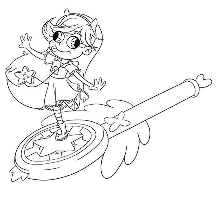 Star Vs The Forces Of Evil Coloring Games - ColoringGames.Net