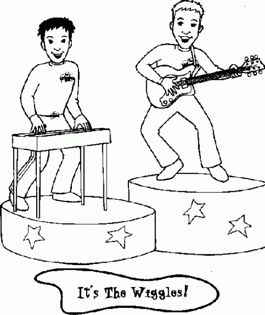 Wiggles Coloring Games - ColoringGames.Net