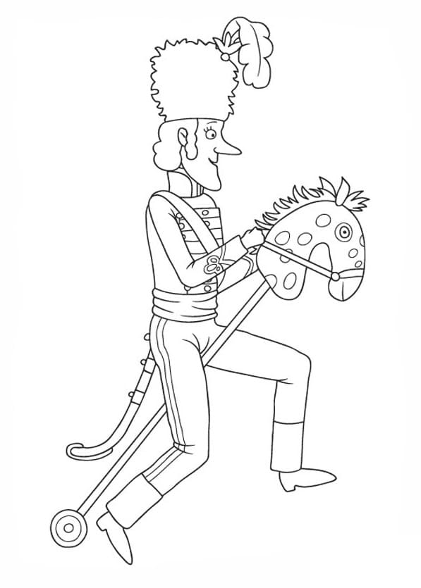 General from Little Princess Coloring - Play Free Coloring Game Online