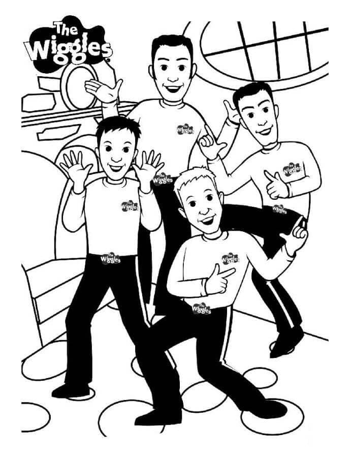 Wiggles Coloring Games - ColoringGames.Net