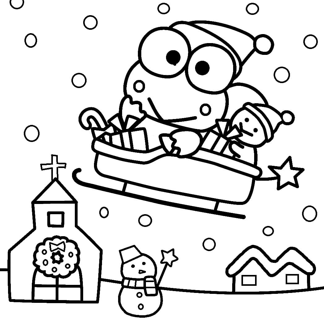 Keroppi Juggling Coloring Play Free Coloring Game Online