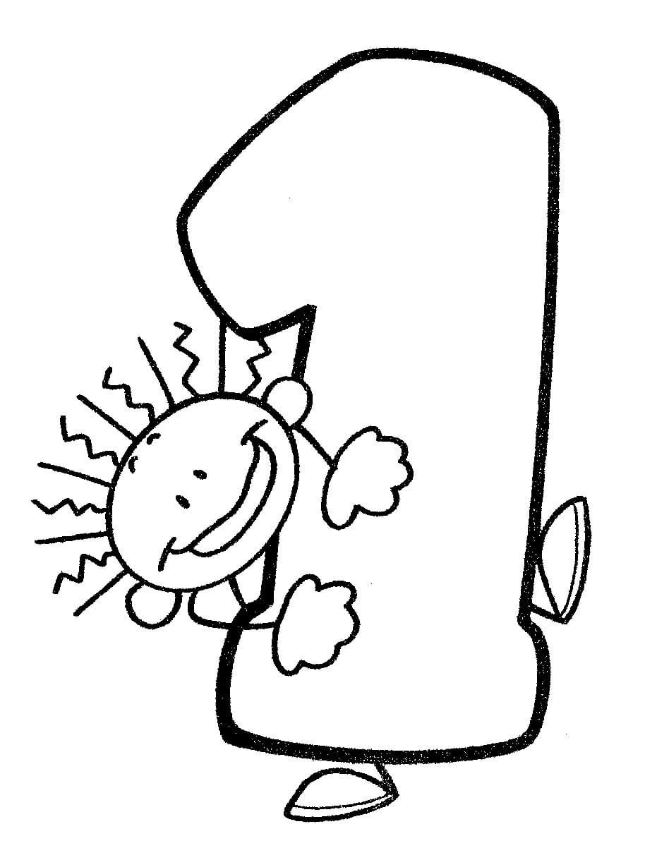 Number 1 Coloring Games - ColoringGames.Net