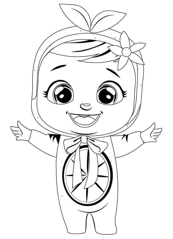 Lexi Cry Babies Coloring - Play Free Coloring Game Online