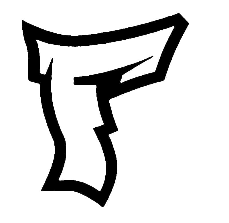 Letter G Graffiti Alphabet Coloring - Play Free Coloring Game Online