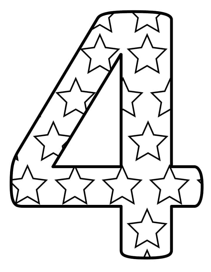 Zentangle Number 4 Coloring Play Free Coloring Game Online