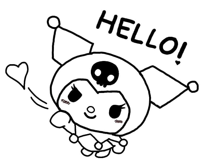 Nice Kuromi Coloring Play Free Coloring Game Online