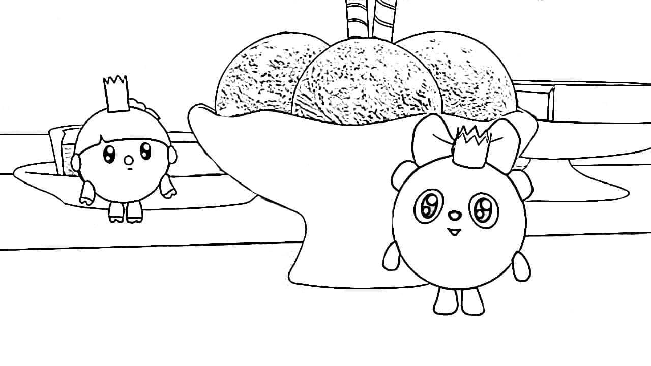 Kawaii BabyRiki Coloring - Play Free Coloring Game Online