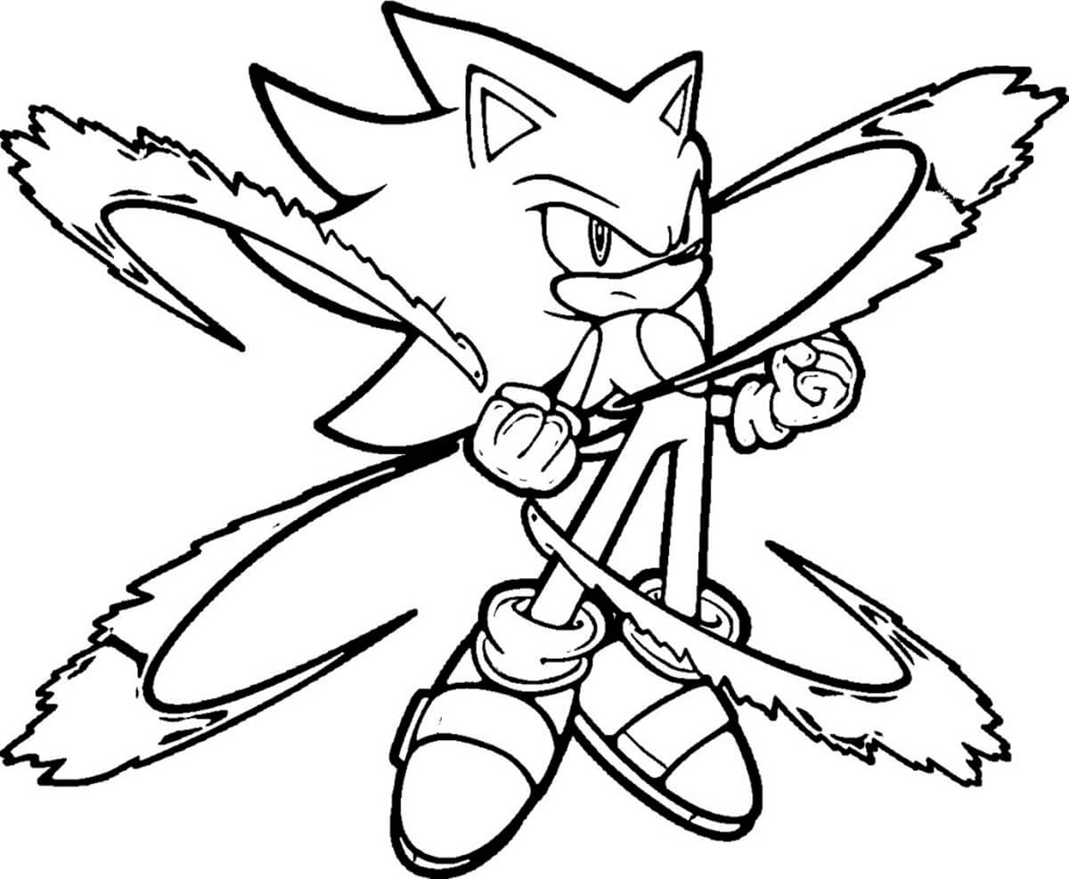 Sonic Coloring Games - ColoringGames.Net