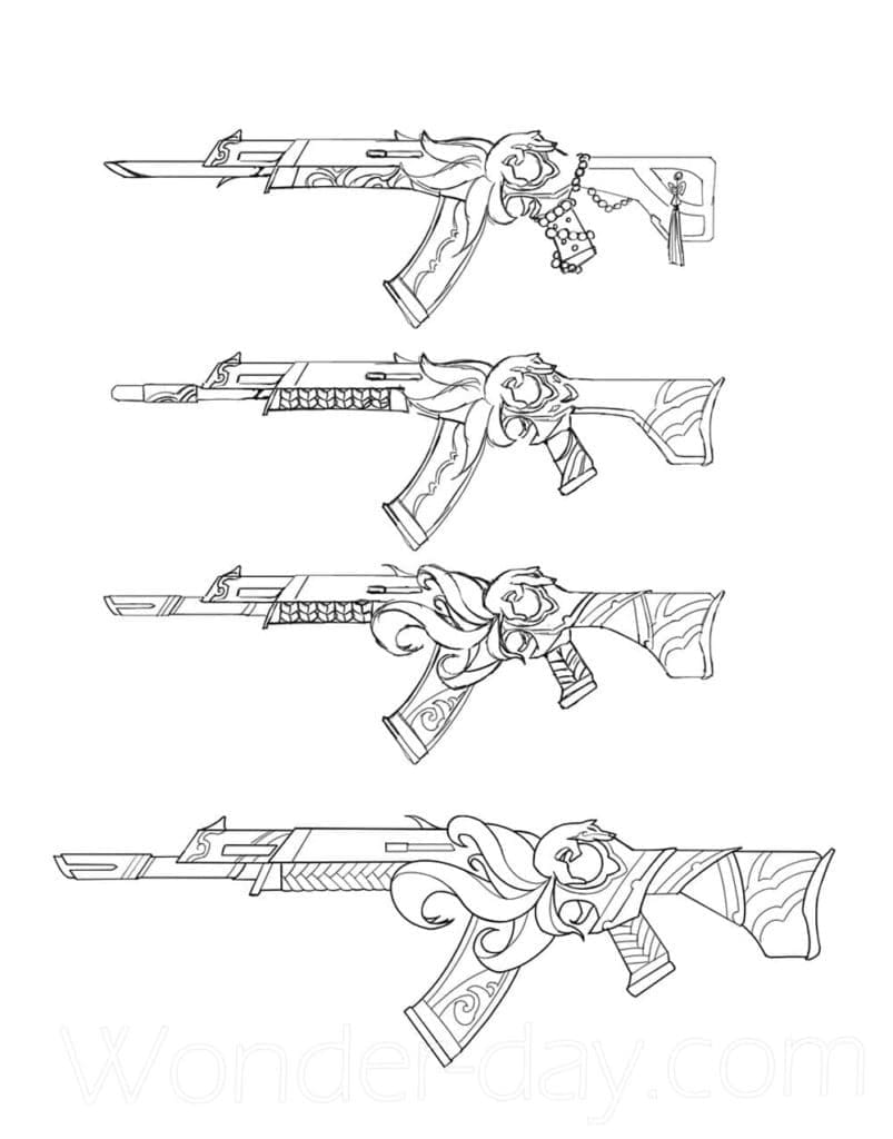 Valorant Coloring Games - ColoringGames.Net